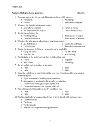 PNEB - HISTORY 2013 | DOCX