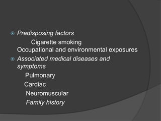 History taking in respiratory system | PPTX