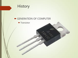 History of Computer | PPTX