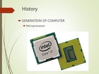 History of Computer | PPTX
