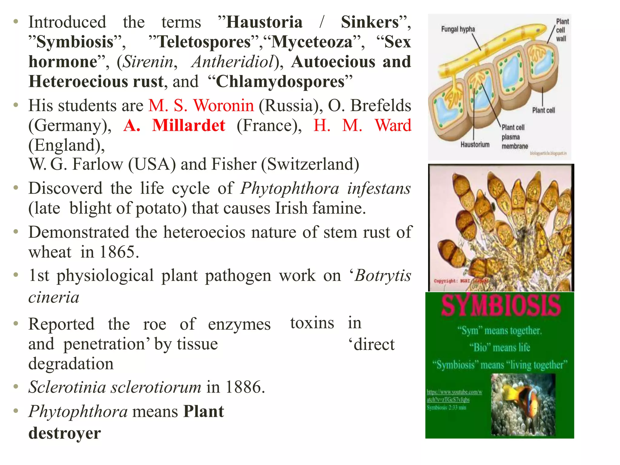History of plant pathology | PPTX