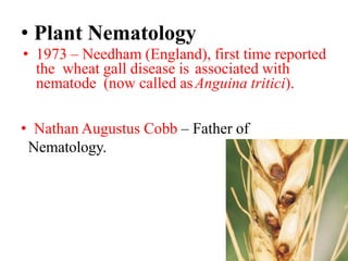 History of plant pathology | PPTX