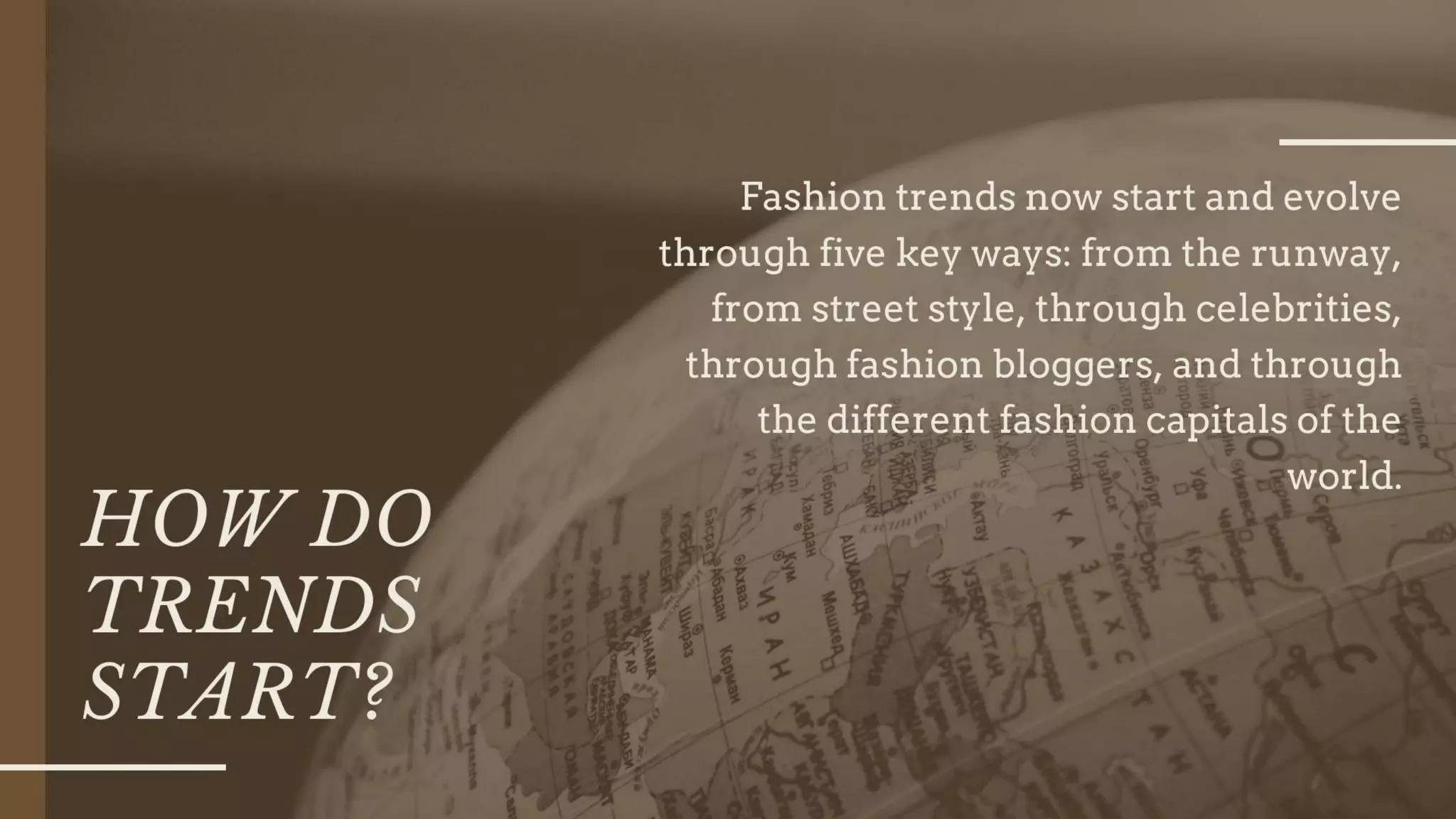 History of Fads and Trends | PPTX