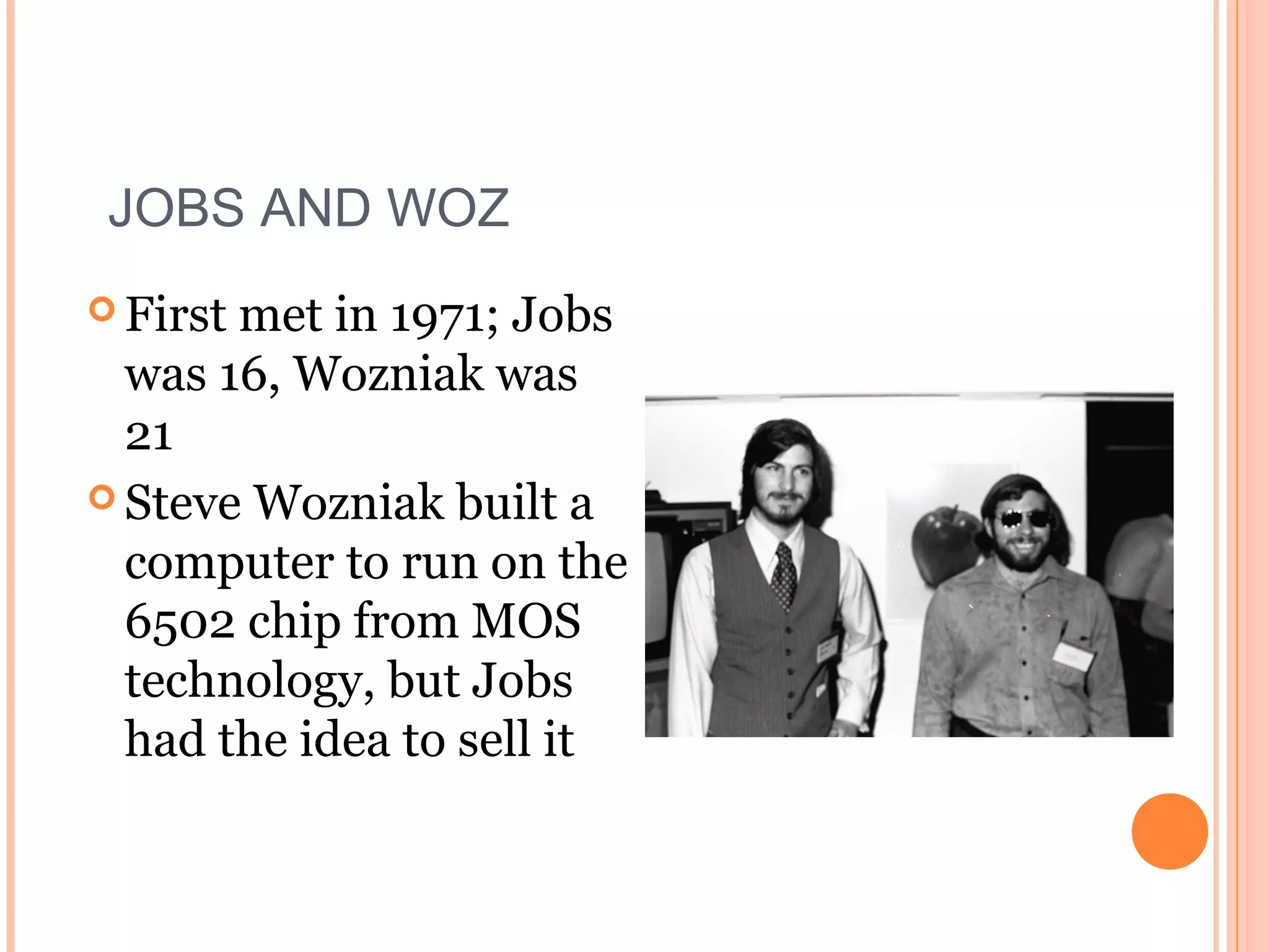 History of apple incorporation | PPT