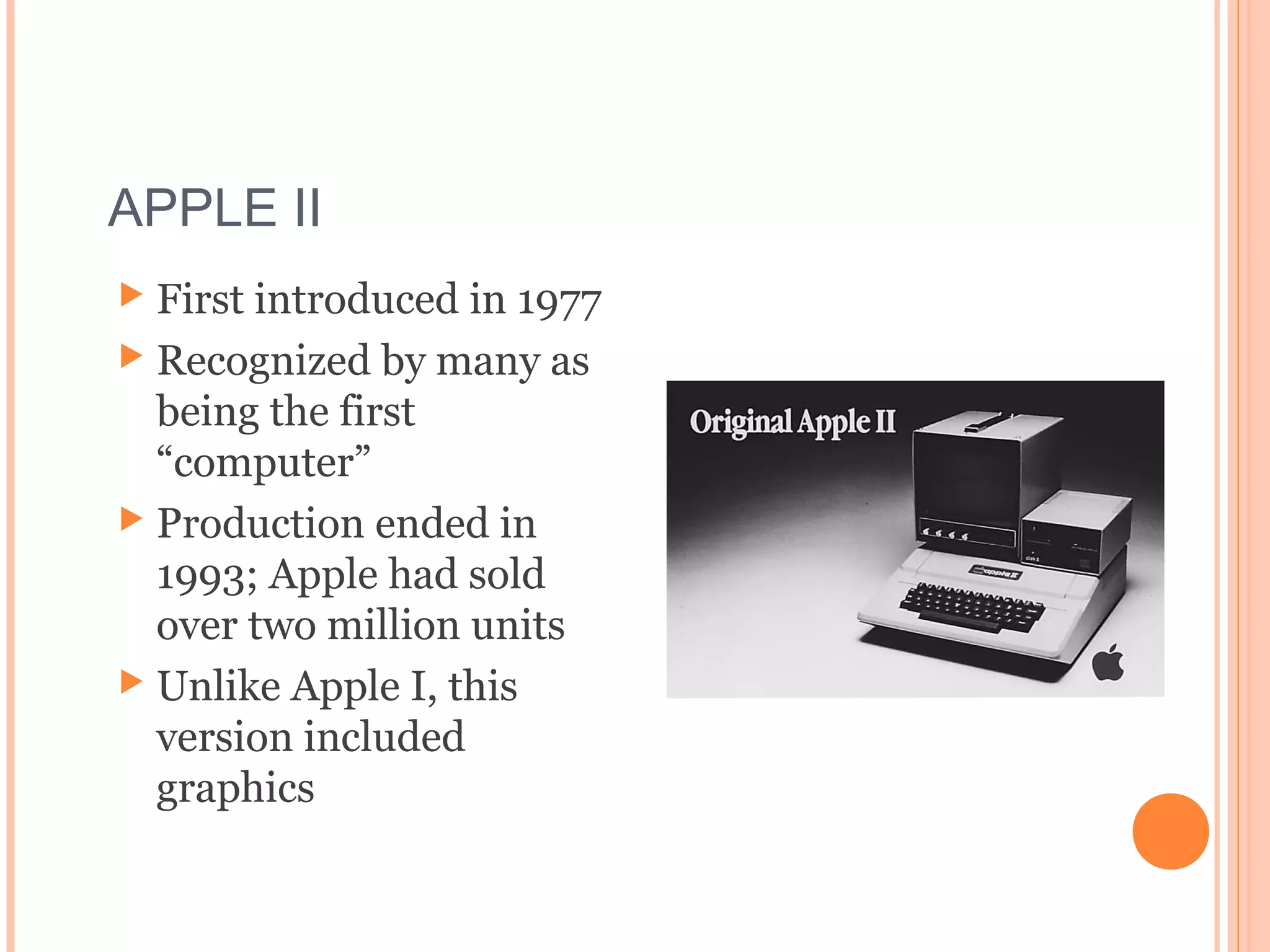 History of apple incorporation | PPT