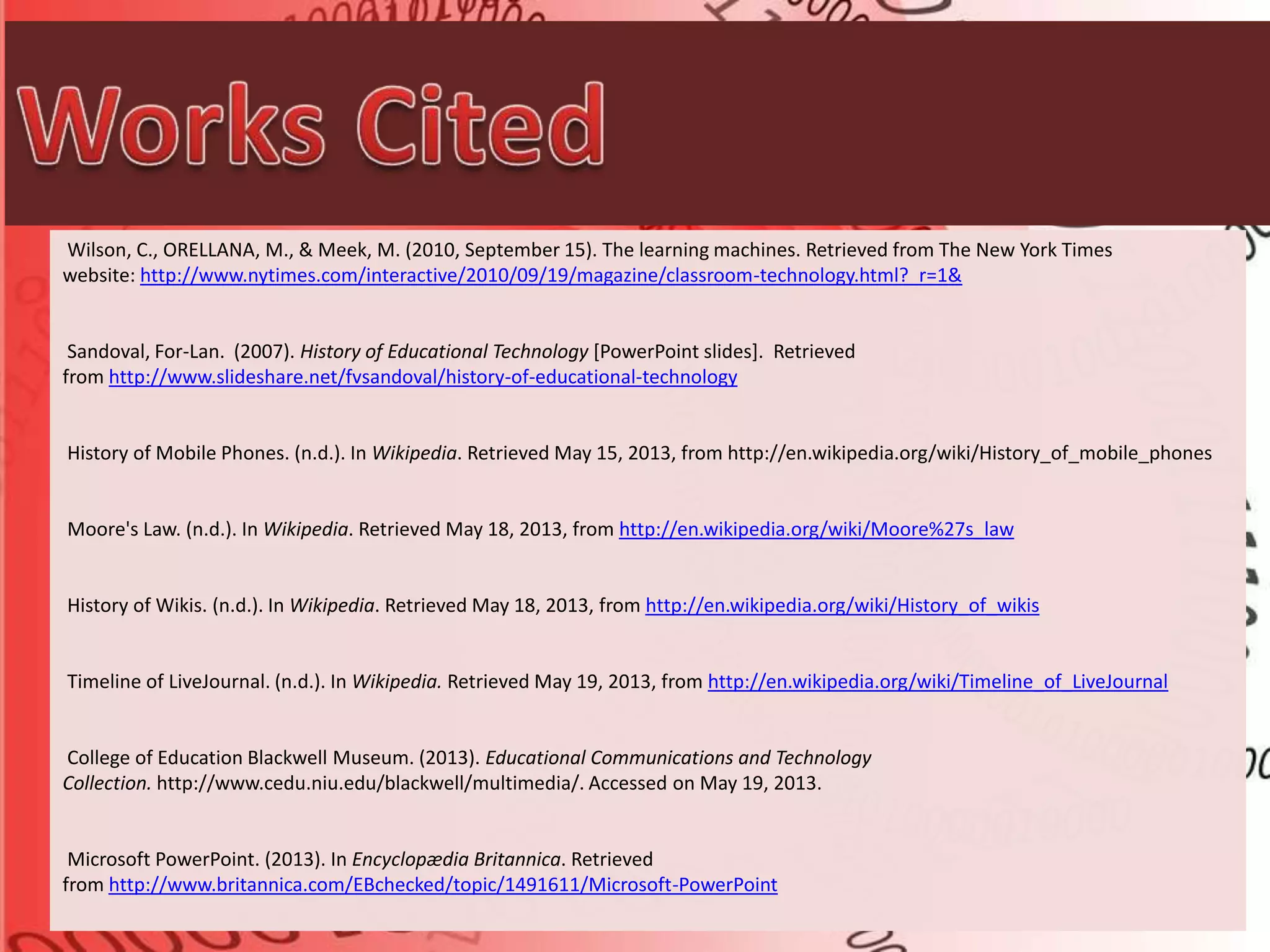 History of educational technology | PPTX