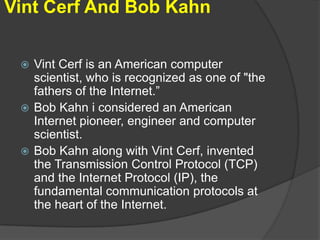 History of the internet | PPTX