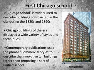 Chicago School of Architecture | PPTX