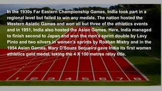 Historical development of track and field in national and international ...