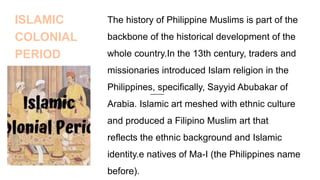 History of Philippine Arts from Pre-Colonial to Present | PPTX