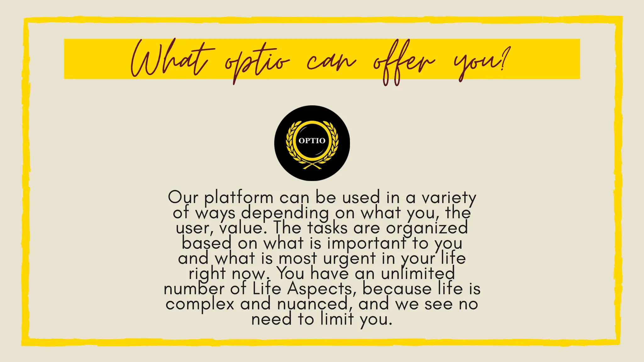 Optio Prioritization Station - Your Productivity Powerhouse | PPTX