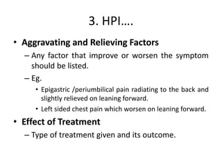 History taking and lhysical examination.pptx | Lung and Respiratory ...