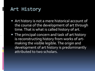 art history and its methodologies briefly explained | PDF