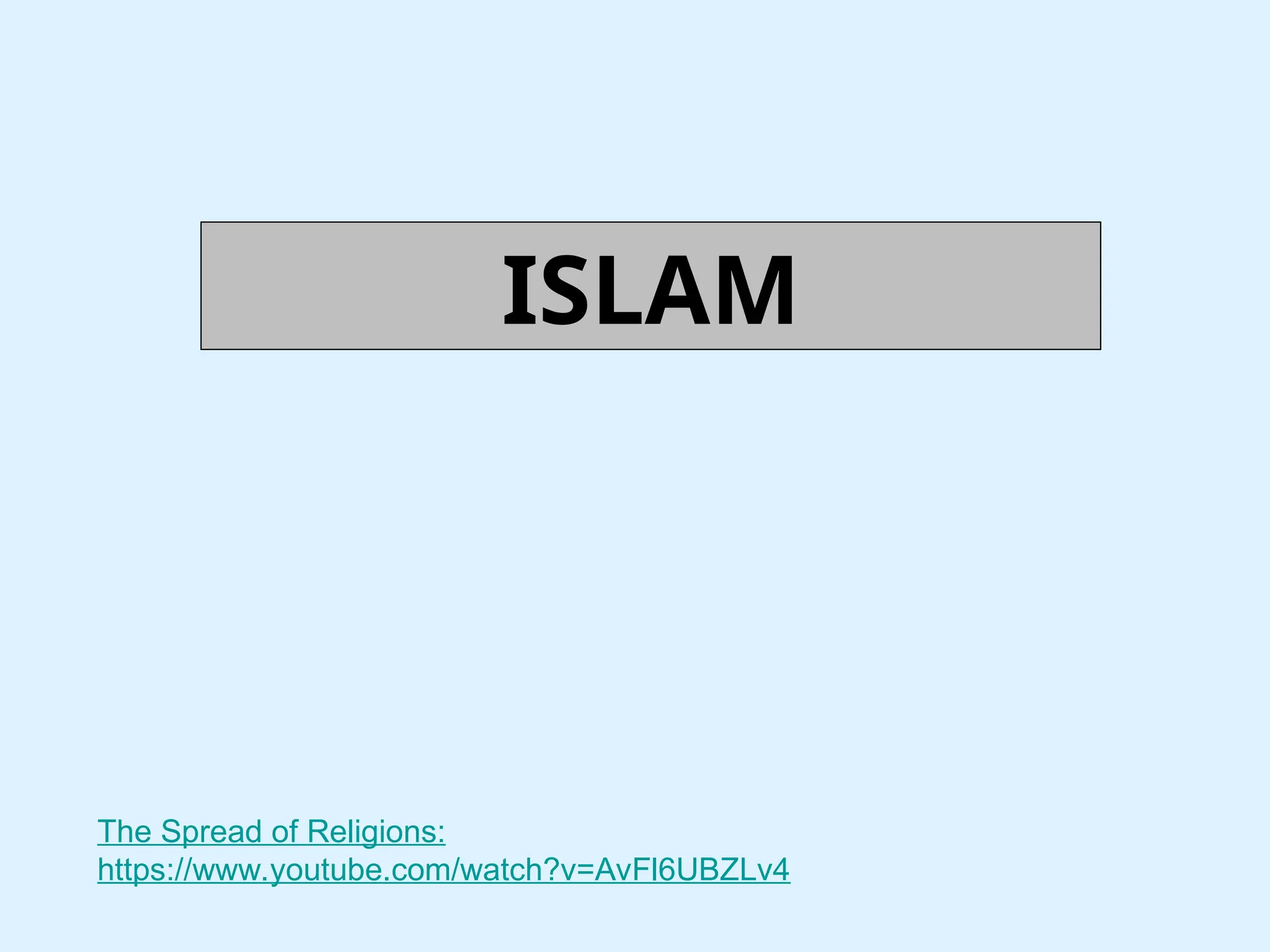 Introduction to World Religion History-and-Beliefs-of-Islam.ppt