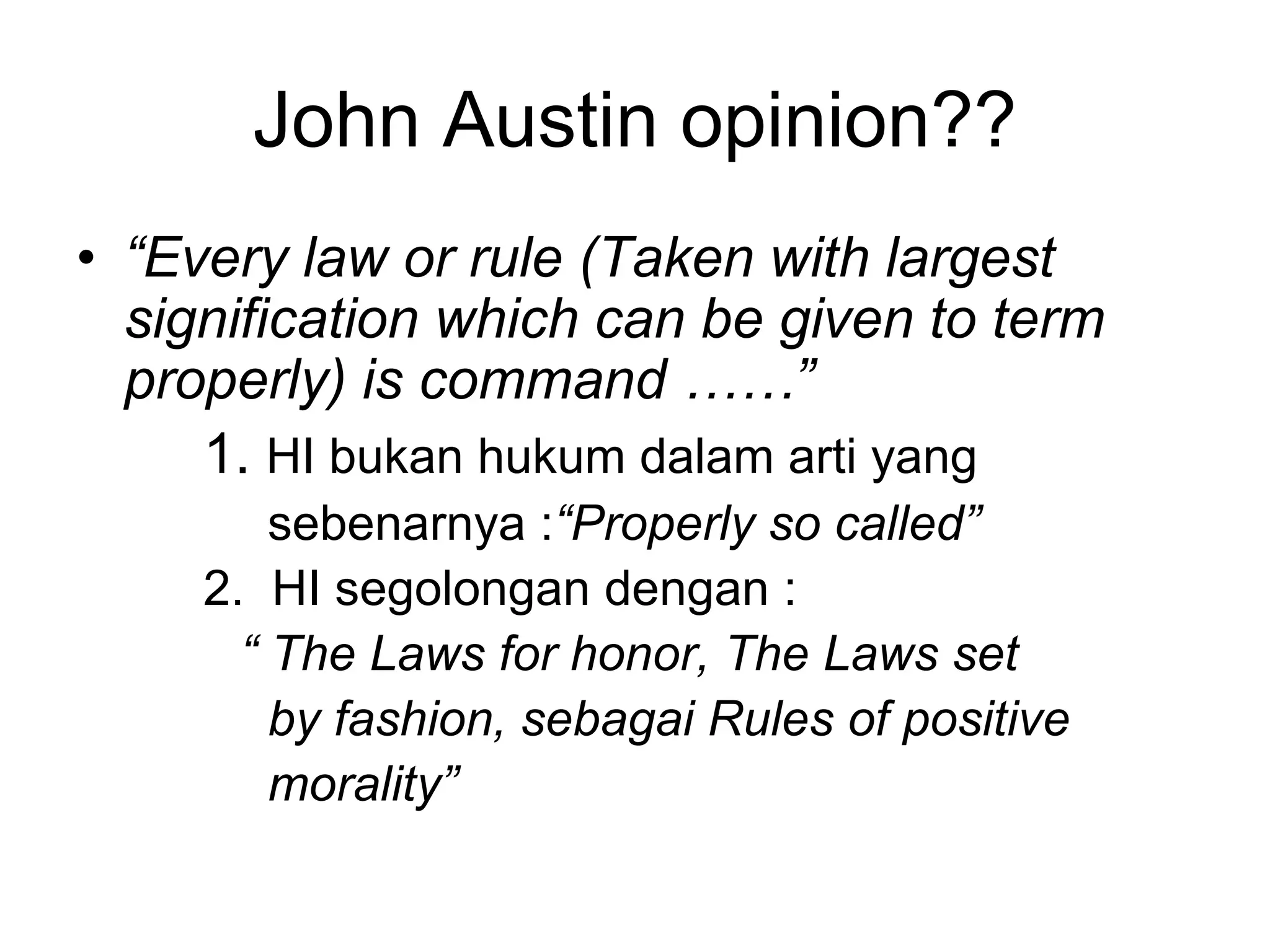 History and-meaning-of-international-law | PPT