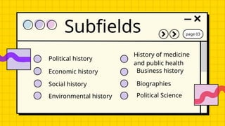 History-and-Their-Subfields-Mamayo.pptx . | PPT