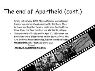 Apartheid | PPTX