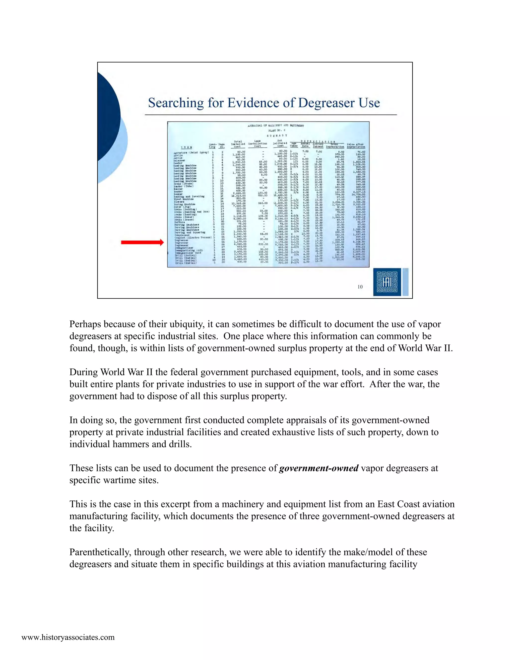 A Historical Survey of the Use and Regulation of TCE | PDF