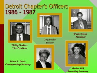 BDPA Detroit History (1981-2001) | PPT
