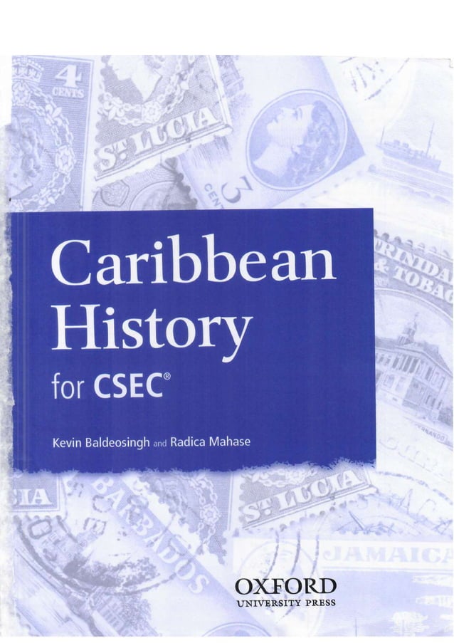 History - Caribbean History for CSEC.pdf | Desserts and Baking | Food & Drink