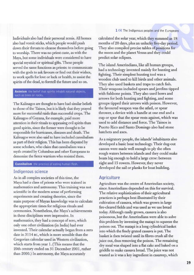 History - Caribbean History for CSEC.pdf | Desserts and Baking | Food ...