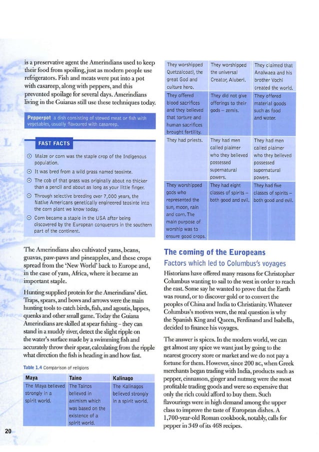 History - Caribbean History for CSEC.pdf | Desserts and Baking | Food ...