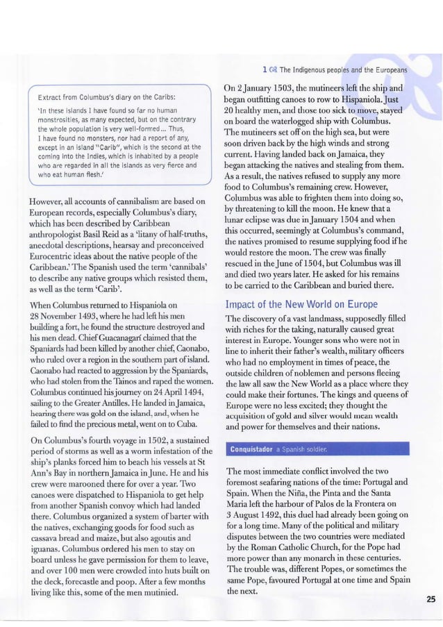 History - Caribbean History for CSEC.pdf | Desserts and Baking | Food ...