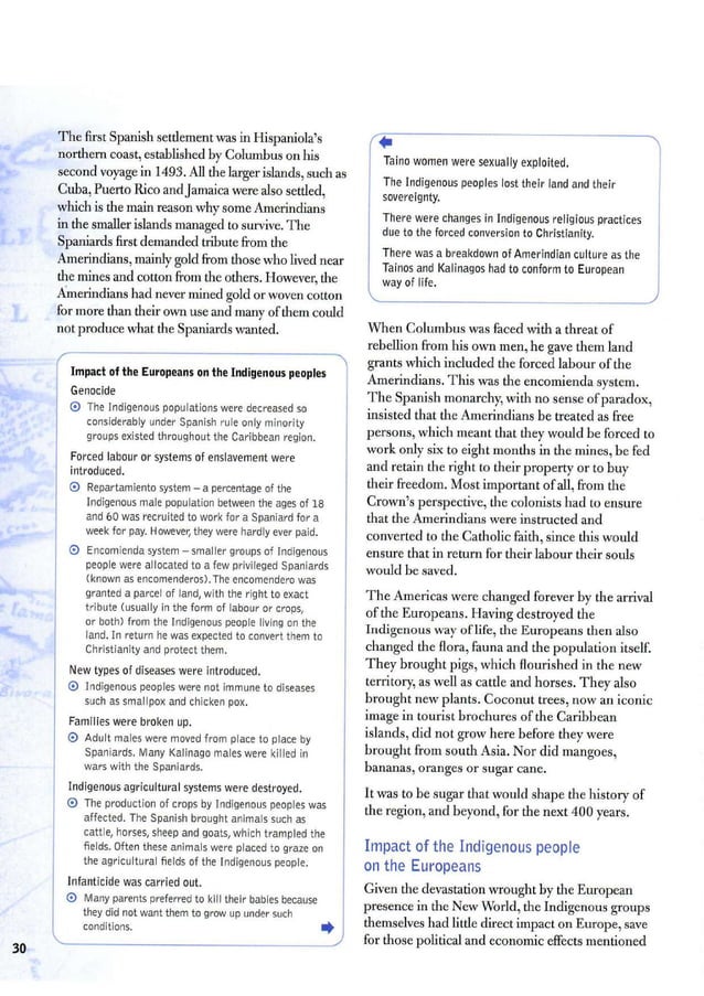 History - Caribbean History for CSEC.pdf | Desserts and Baking | Food ...