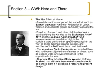 History Chapter 10 WWI | PPT | Death, Injury, or Military Conflict ...