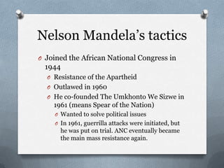 History civil rights compared to anti-apartheid movement (1) | PPTX