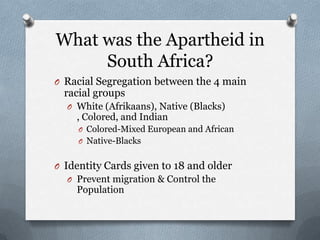 History civil rights compared to anti-apartheid movement (1) | PPTX
