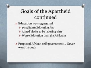 History civil rights compared to anti-apartheid movement (1) | PPTX