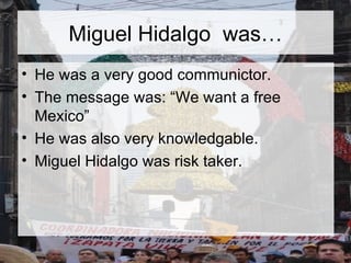 History Good Presentation Miguel Hidalgo | PPT