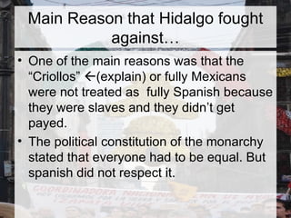 History Good Presentation Miguel Hidalgo | PPT