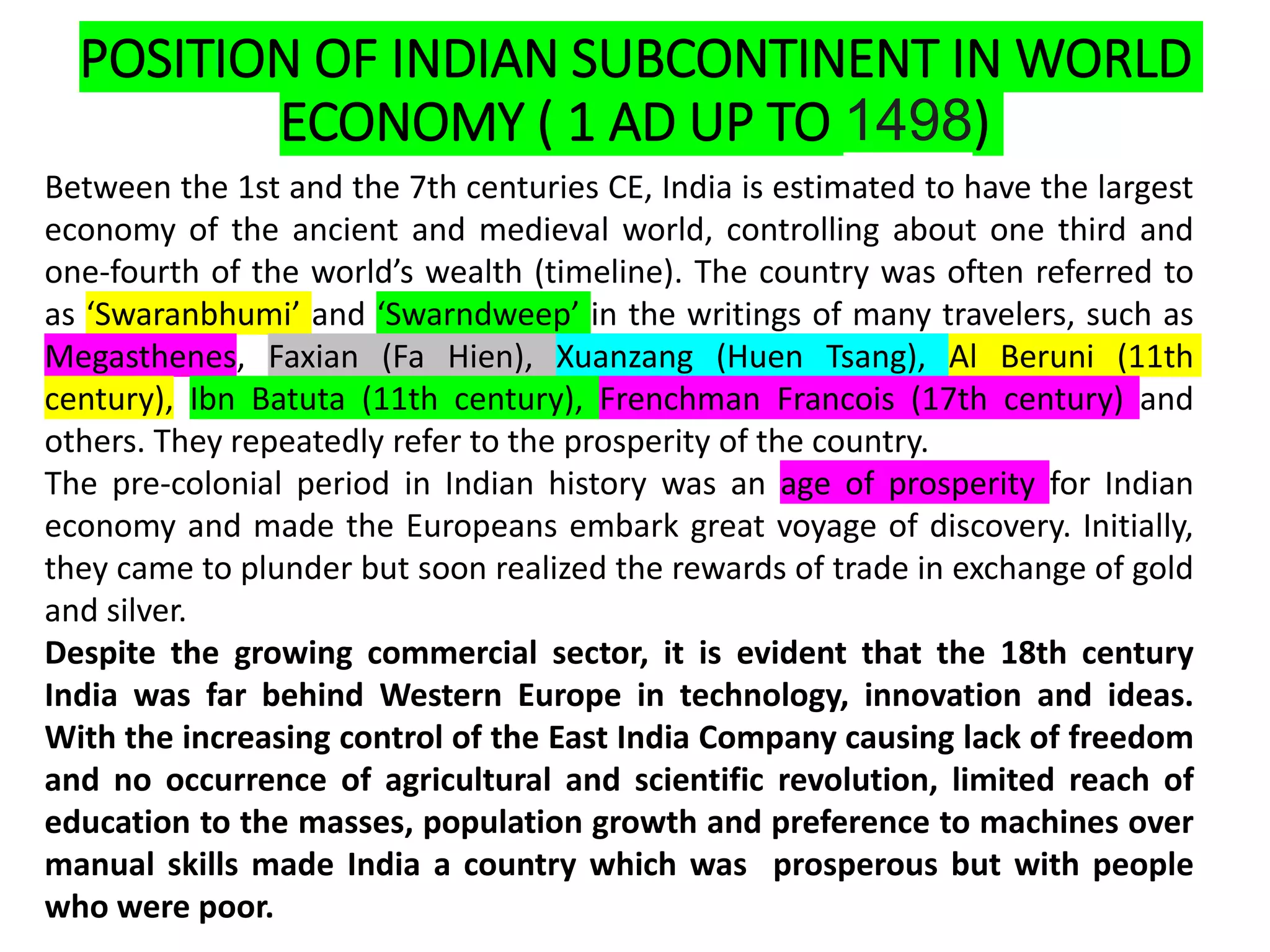 History of Trade and Commerce in Ancient India . p1 VIVA VVIT | PPTX