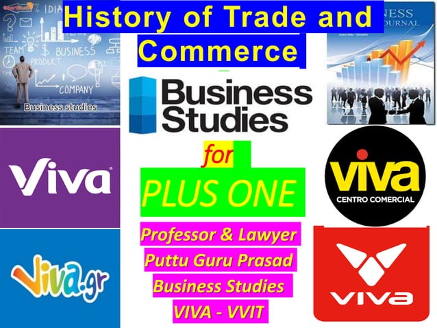 History of Trade and Commerce in Ancient India . p1 VIVA VVIT | PPTX