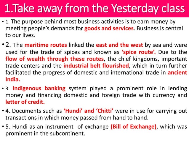 History of Trade and Commerce in Ancient India . p1 VIVA VVIT | PPTX