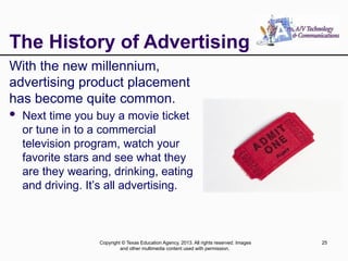 THE HISTORY OF ADVERTISING, GENERAL OVERVIEW | PPTX