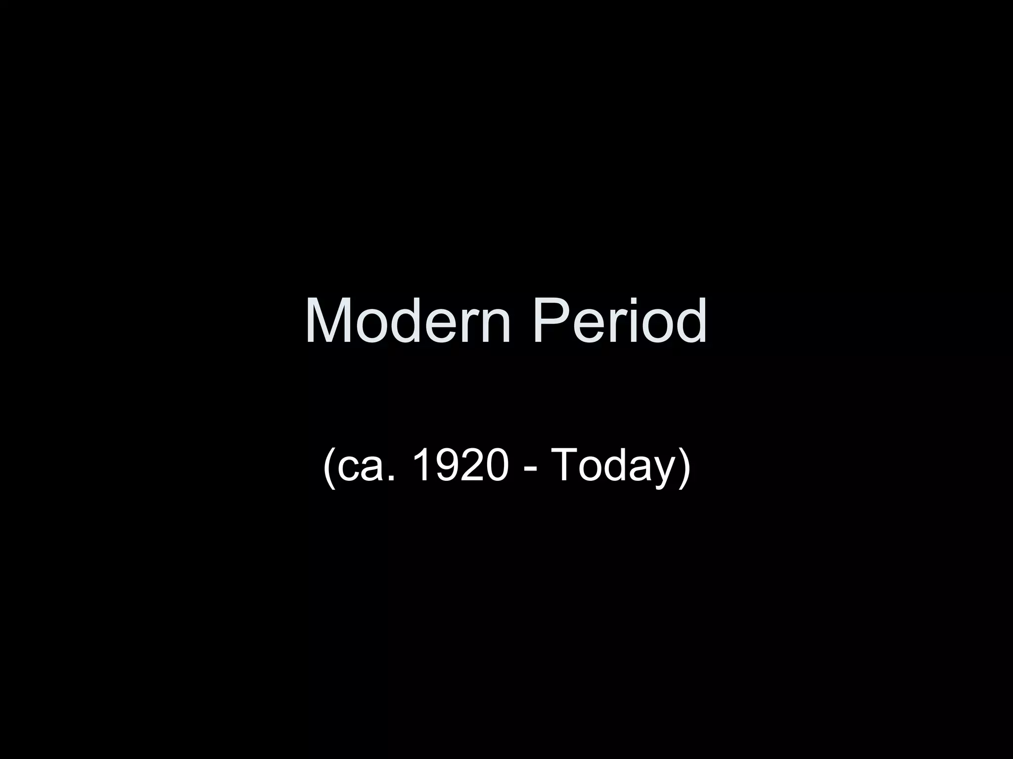 History Of American Education: Modern Period | PPT