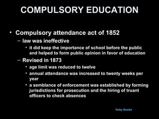 History Of American Education Part II | PPT