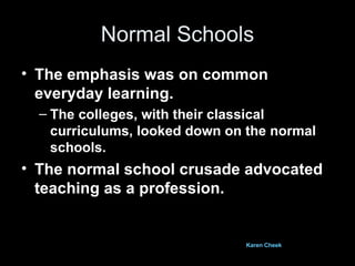 History Of American Education Part II | PPT