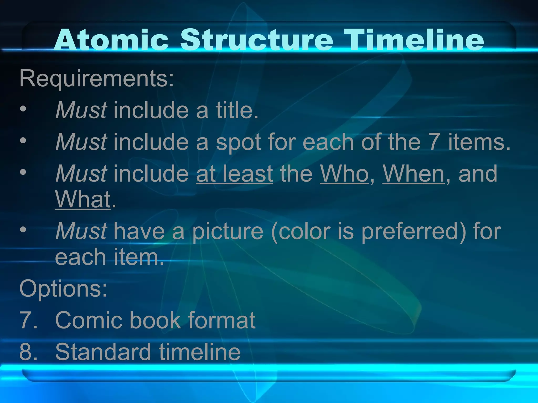 History Of Atomic Structure | PPT