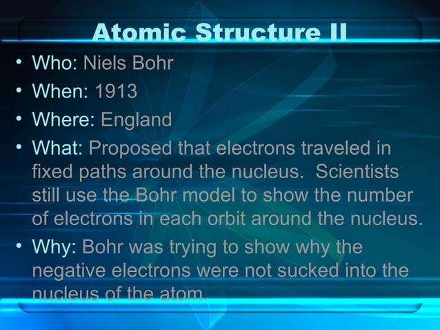 History Of Atomic Structure | PPT