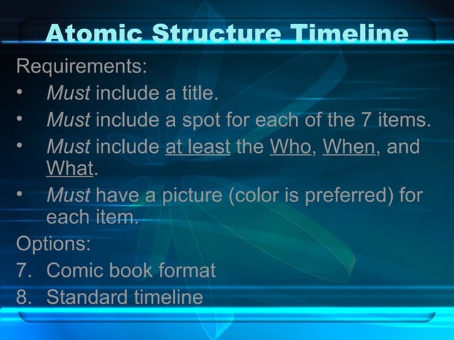 History Of Atomic Structure | PPT