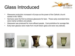 Beer Glassware Primer | PPT