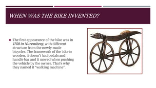 History of bike Greece-Italy-Turkey | PPTX