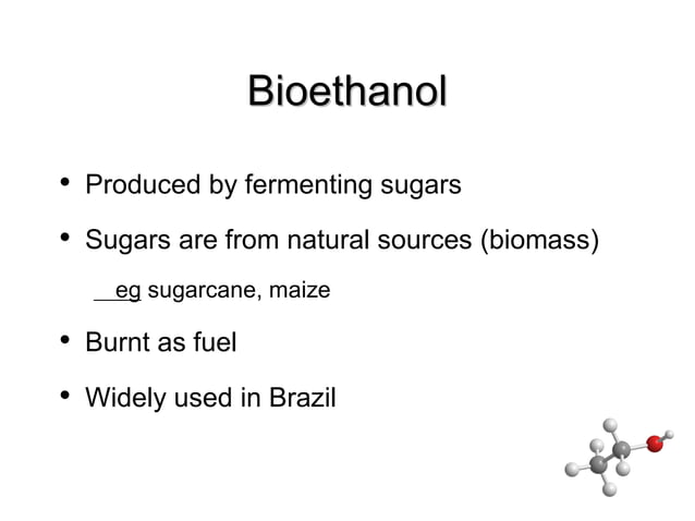 History Of Bioethanol Presentation | PPT