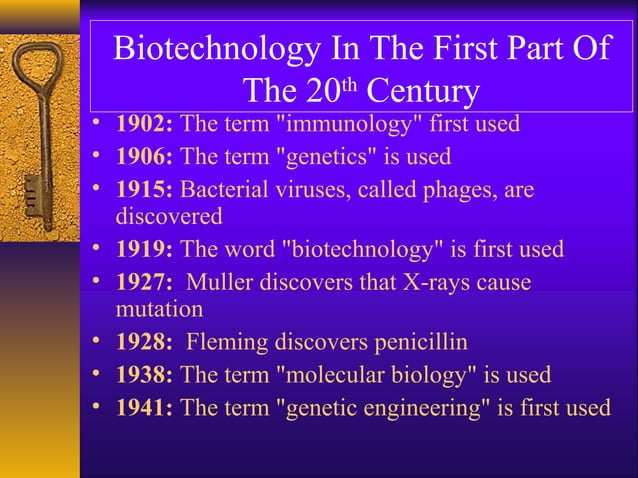 History of-biotechnology | PPT | Biotech and Biomedical Industry ...