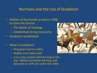 Lesson 1-History Of Britain Part 1 (2003) | PPT