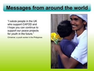 History Of Cafod | PPT | Non-Profit Organizations | Industries